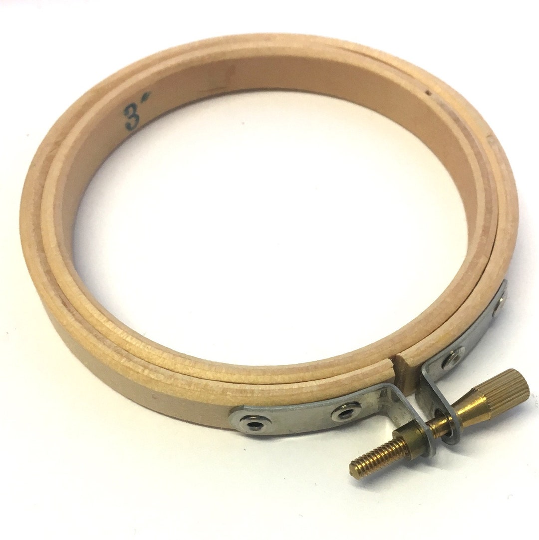 8cm, 3inch Embroidery Hoop With Metal Screw, Small Embroidery Hoop ...
