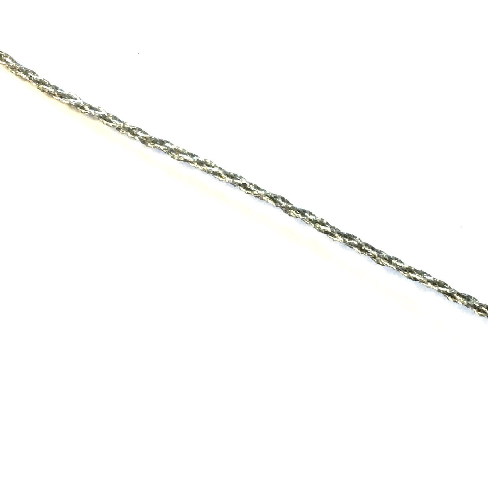 10M Silver Metallic Glitter Thread Stringing Thread Silver | Etsy