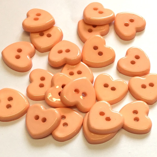 Peach Shaped Buttons - Etsy