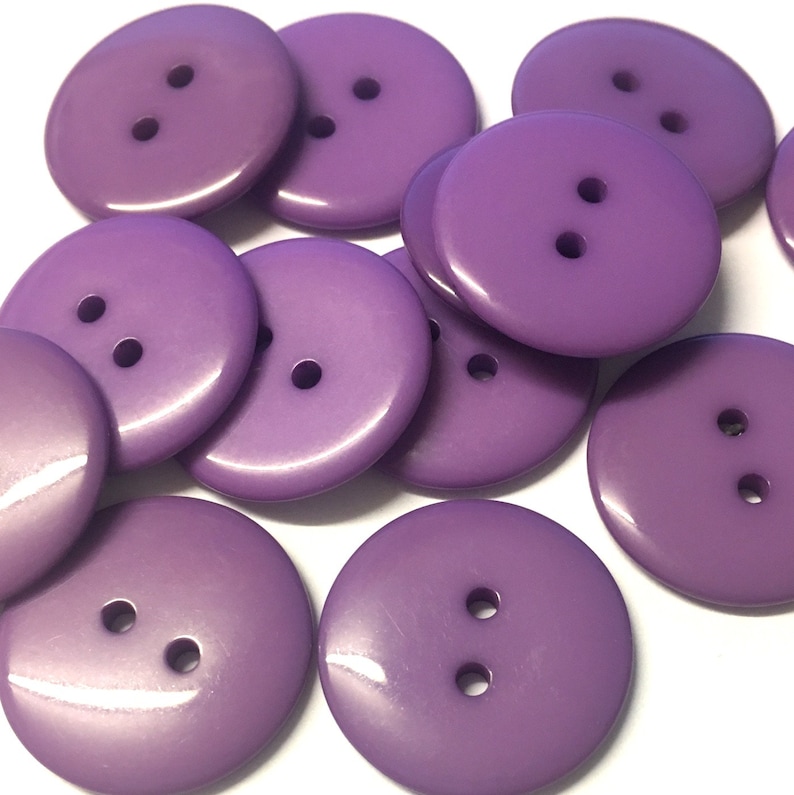10 Purple Buttons Purple Resin Buttons 23mm Purple Buttons - Etsy