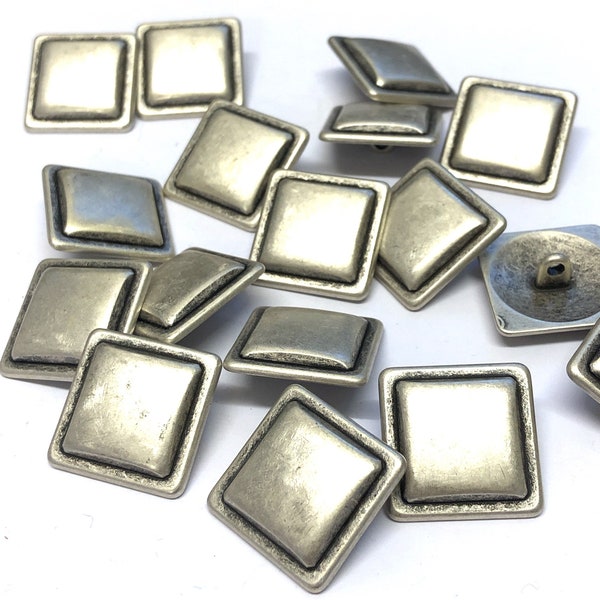 Square Buttons - Etsy