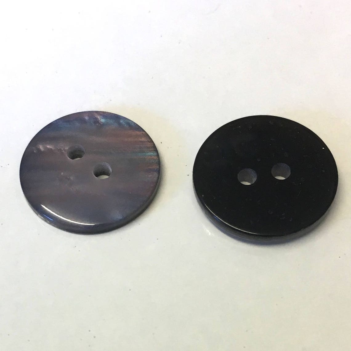 Grey Lilac Opalescent Resin Buttons: 15mm Craft Sewing Buttons - Etsy