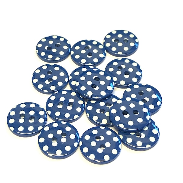 Large Blue Buttons - Etsy UK