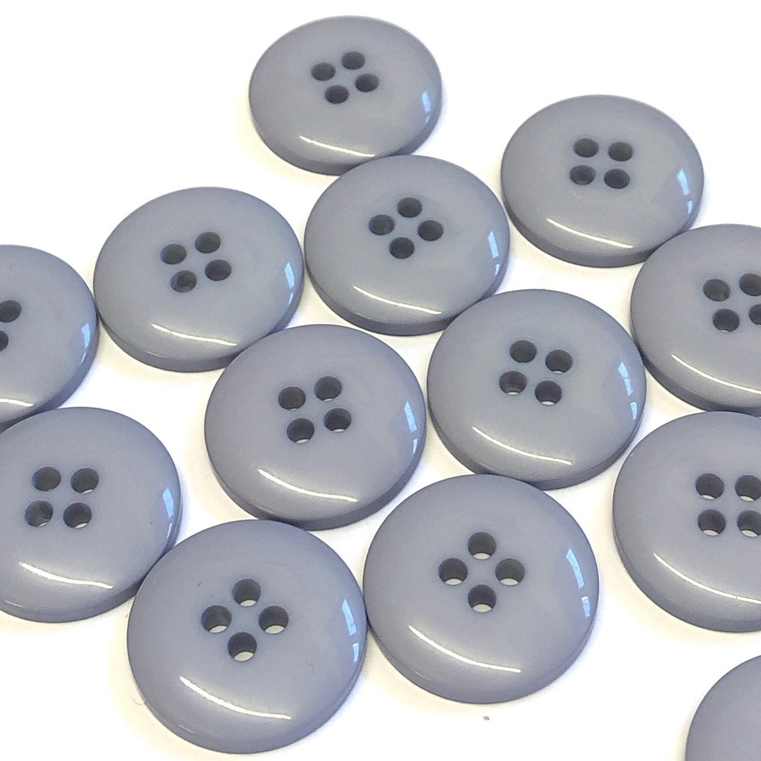 10 Lilac Resin Buttons: Shiny Lavender, 20mm - Etsy