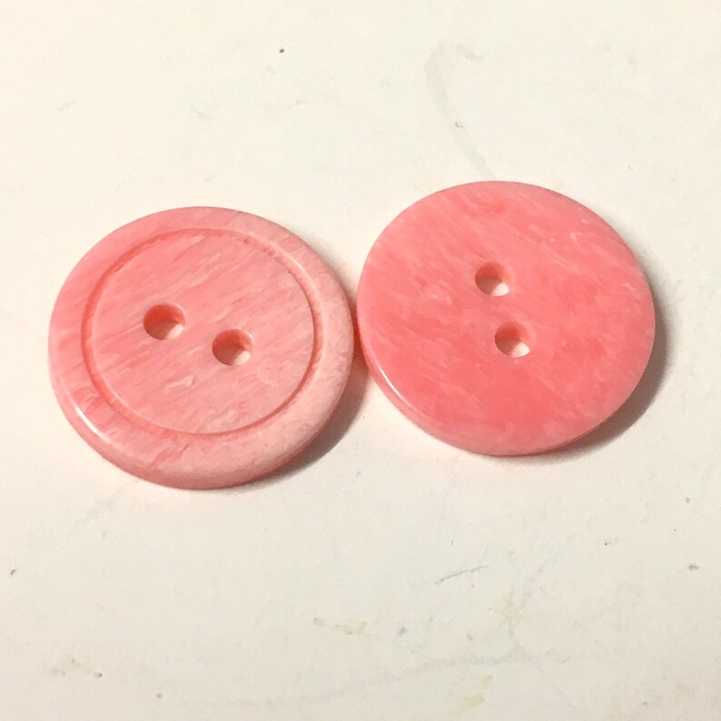 10 pink buttons baby pink buttons 15mm buttons pink resin | Etsy
