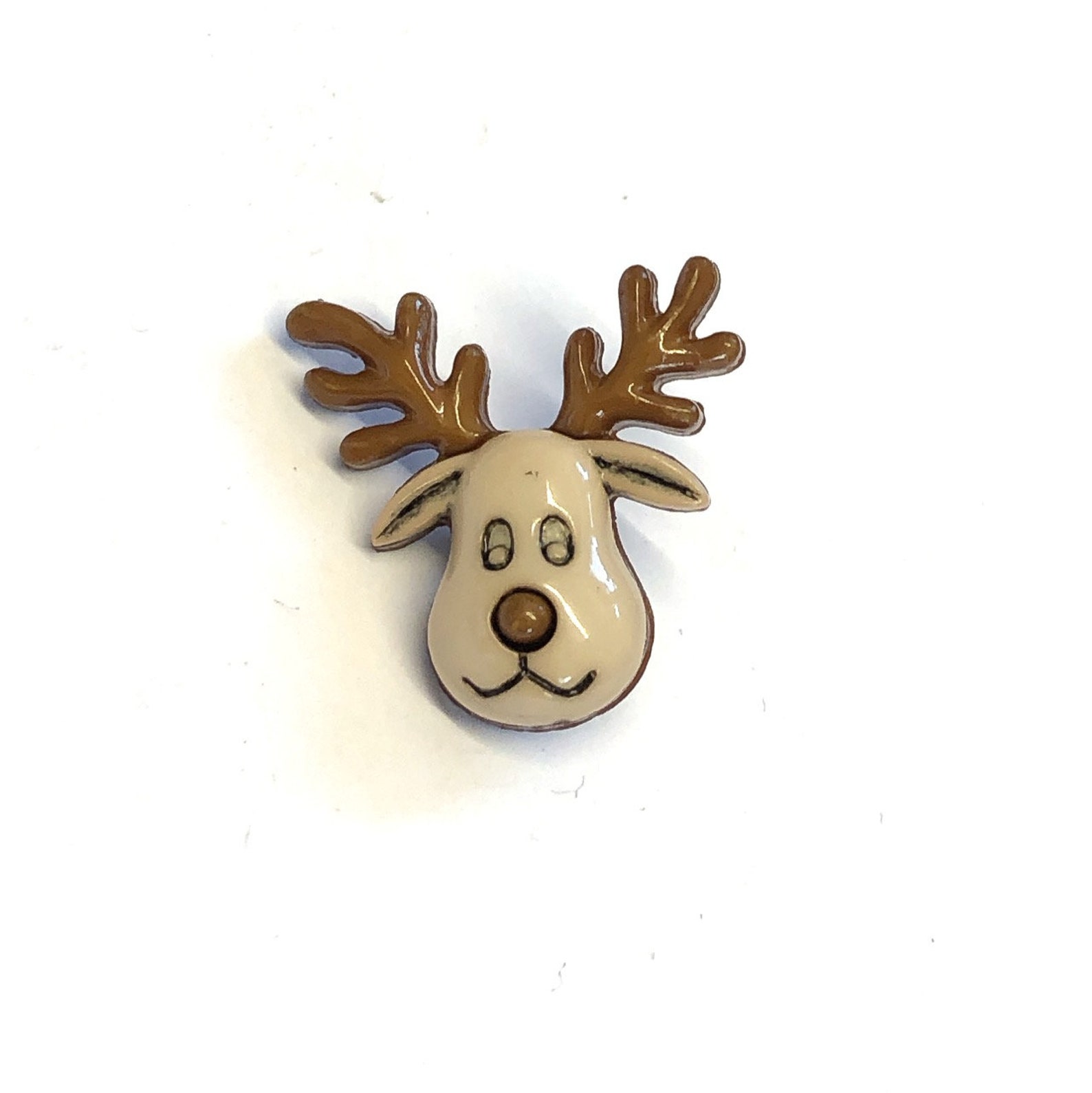 Reindeer Novelty Buttons, Christmas Jumpers (25mm, Pack of 6) - Etsy
