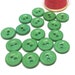 10 Bright Green Plastic Buttons: 16mm Round 2-hole - Etsy