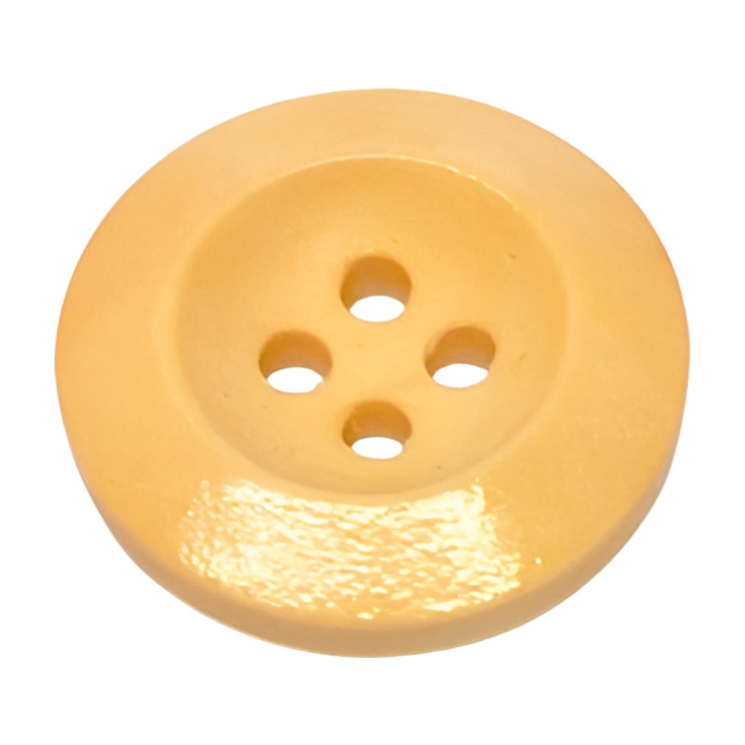 10, 15mm (24L) Light Wood Buttons, Wedge Edge Wooden Buttons - Etsy