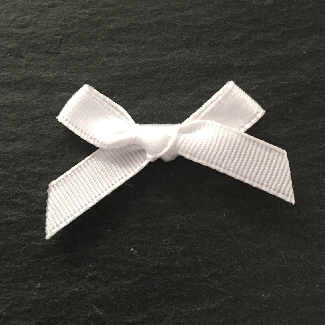 20 satin ribbon bows white ribbon bows white satin bows | Etsy