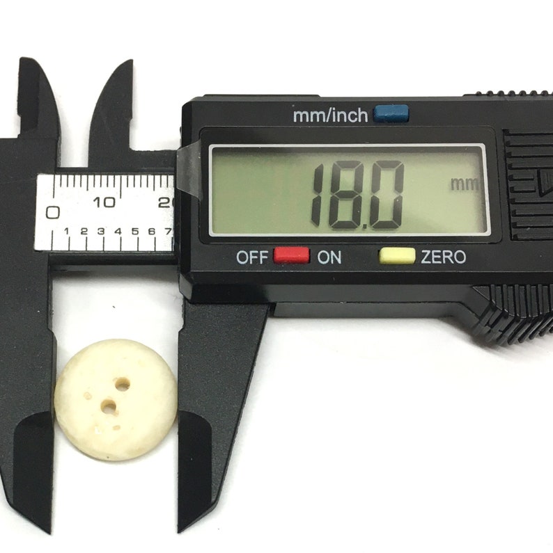 10 Cream Stone Resin Buttons Cream Buttons Round Resin | Etsy