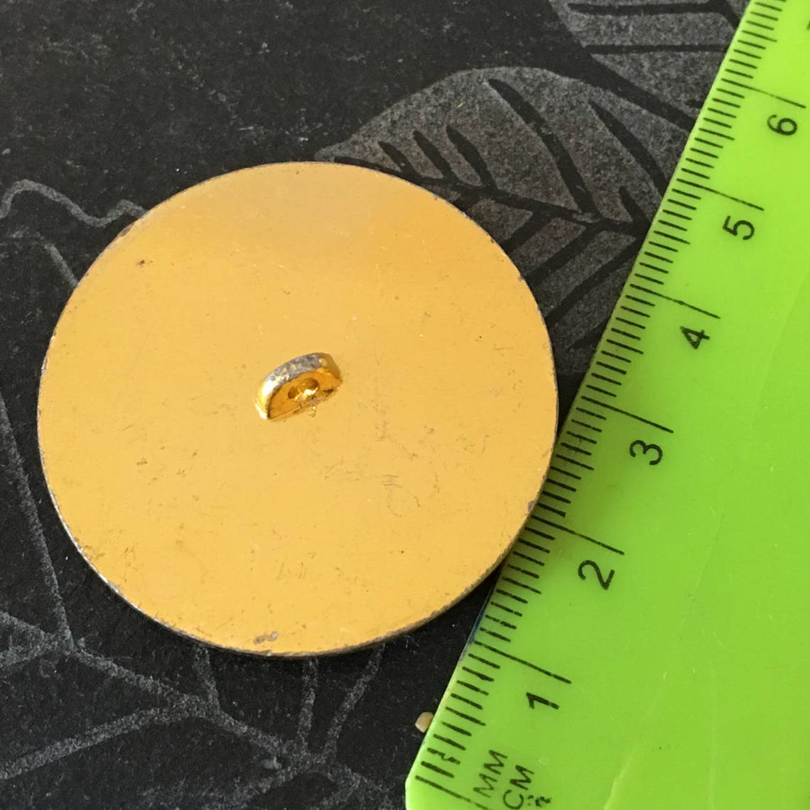5 38mm Huge Gold Decorative Metal Buttons Gold Metal Buttons - Etsy UK