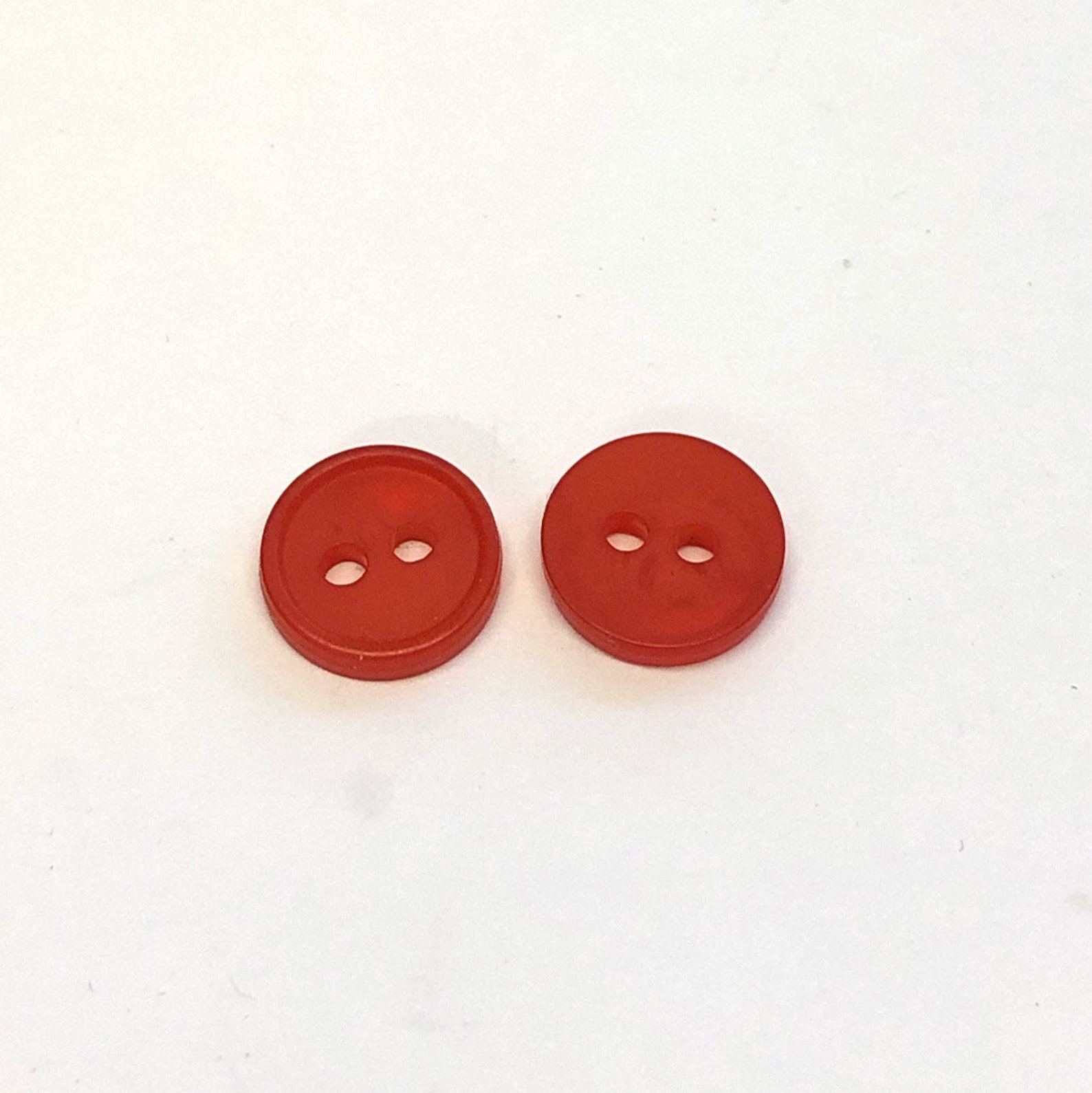 10pcs 11mm Marbled Red Buttons: Italian Resin - Etsy