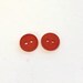 20, 11mm (18L) Small Red Buttons, Small Marbled Red Buttons, 11mm ...