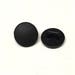 20, Black Buttons, Small Black Buttons, 11mm Buttons, Small Black ...