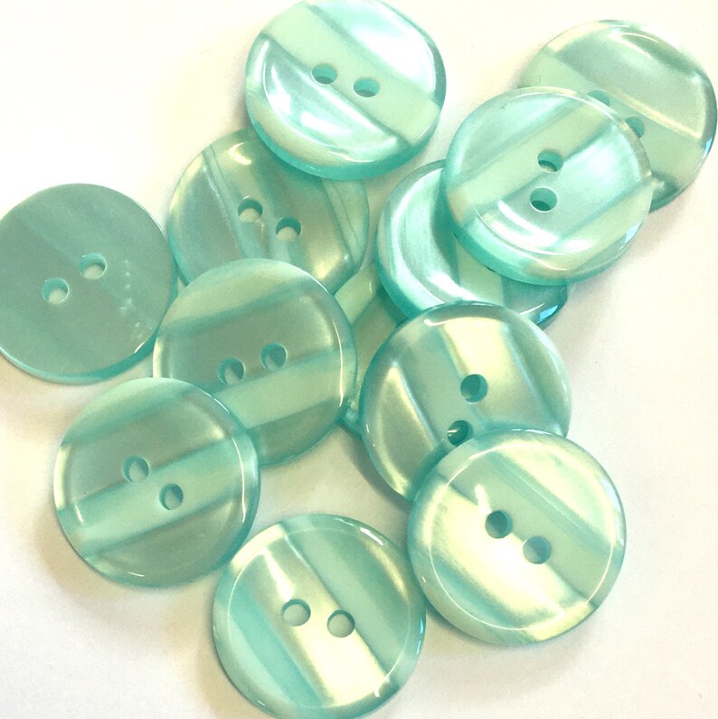 10 X 28L 18mm Stripe Effect Buttons in a Choice of Colours - Etsy