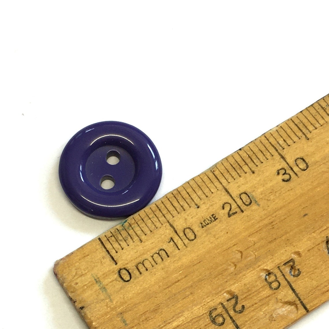 10 X Purple Buttons Bright Purple Buttons 15mm Buttons - Etsy