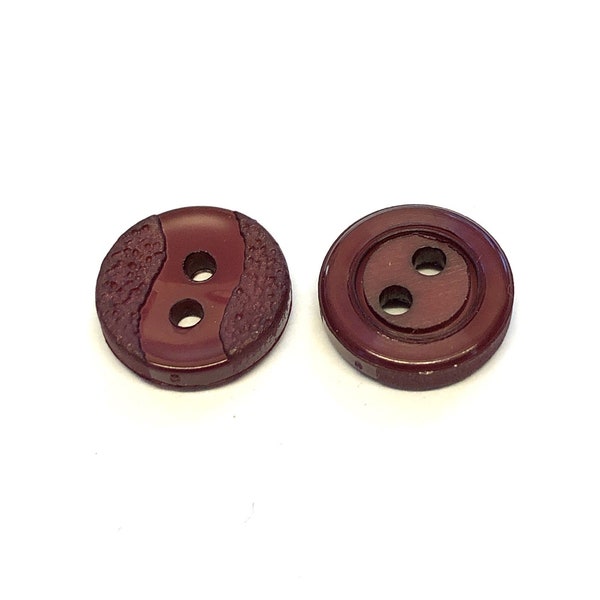 Maroon Buttons - Etsy