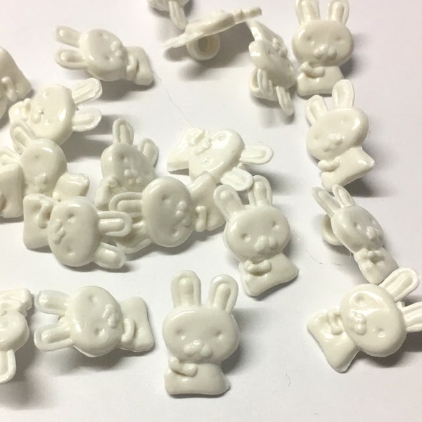 Bunny Buttons - Etsy