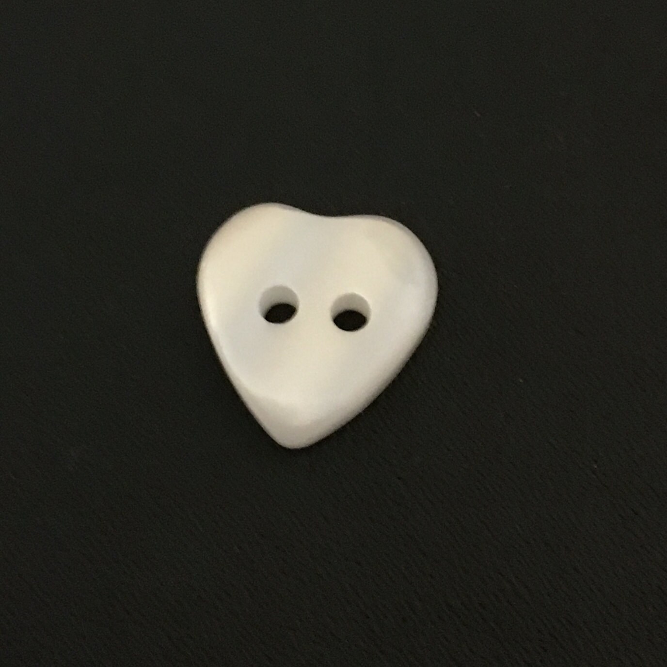 10 White Heart Buttons Heart Shaped Buttons Small Buttons - Etsy UK