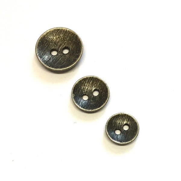 Metal Buttons - Etsy