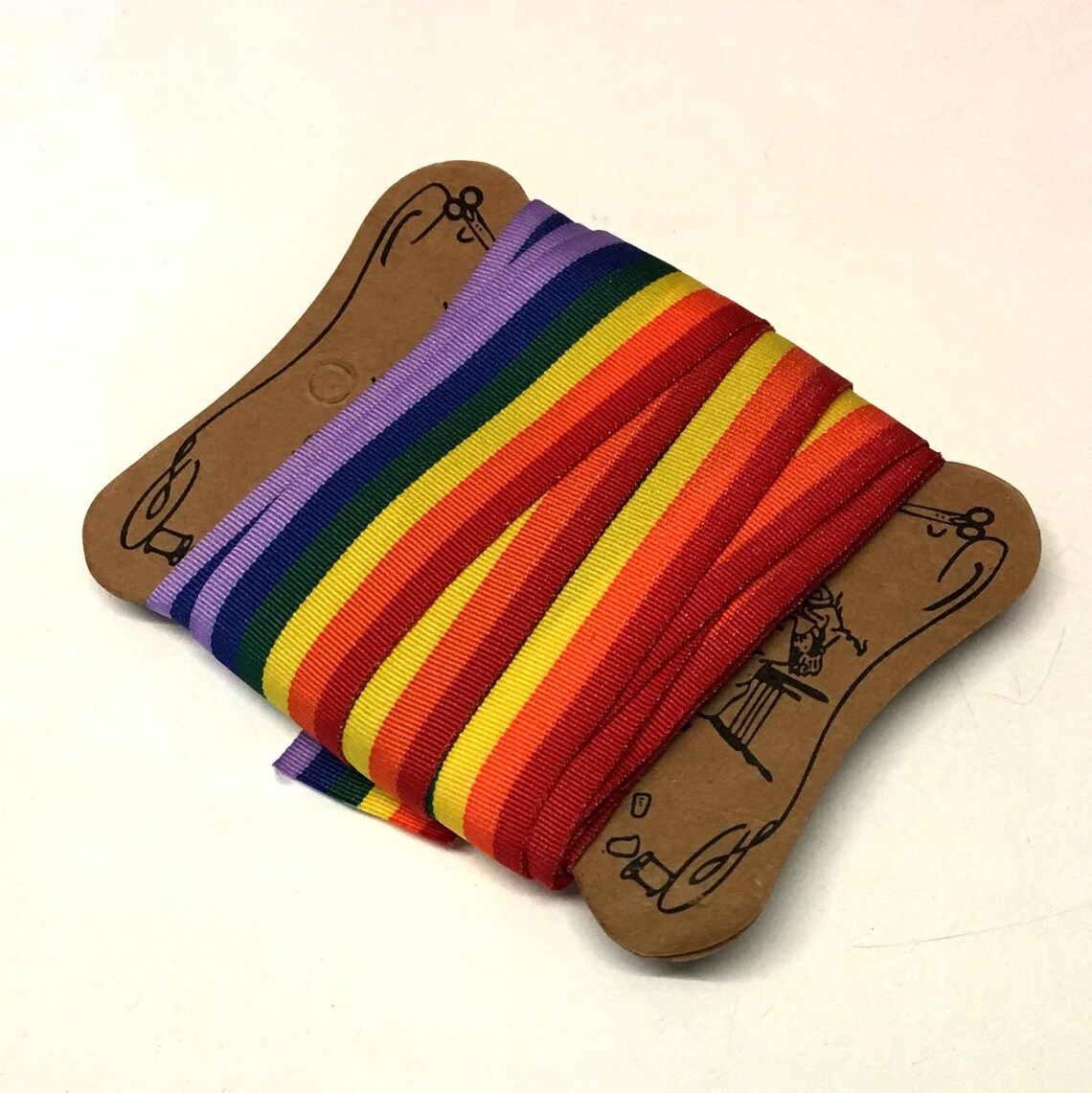 5M 25mm Pride Ribbon Stiped Ribbon Grosgrain Ribbon Stripy - Etsy