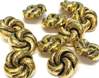 Gold Shank Buttons | Etsy