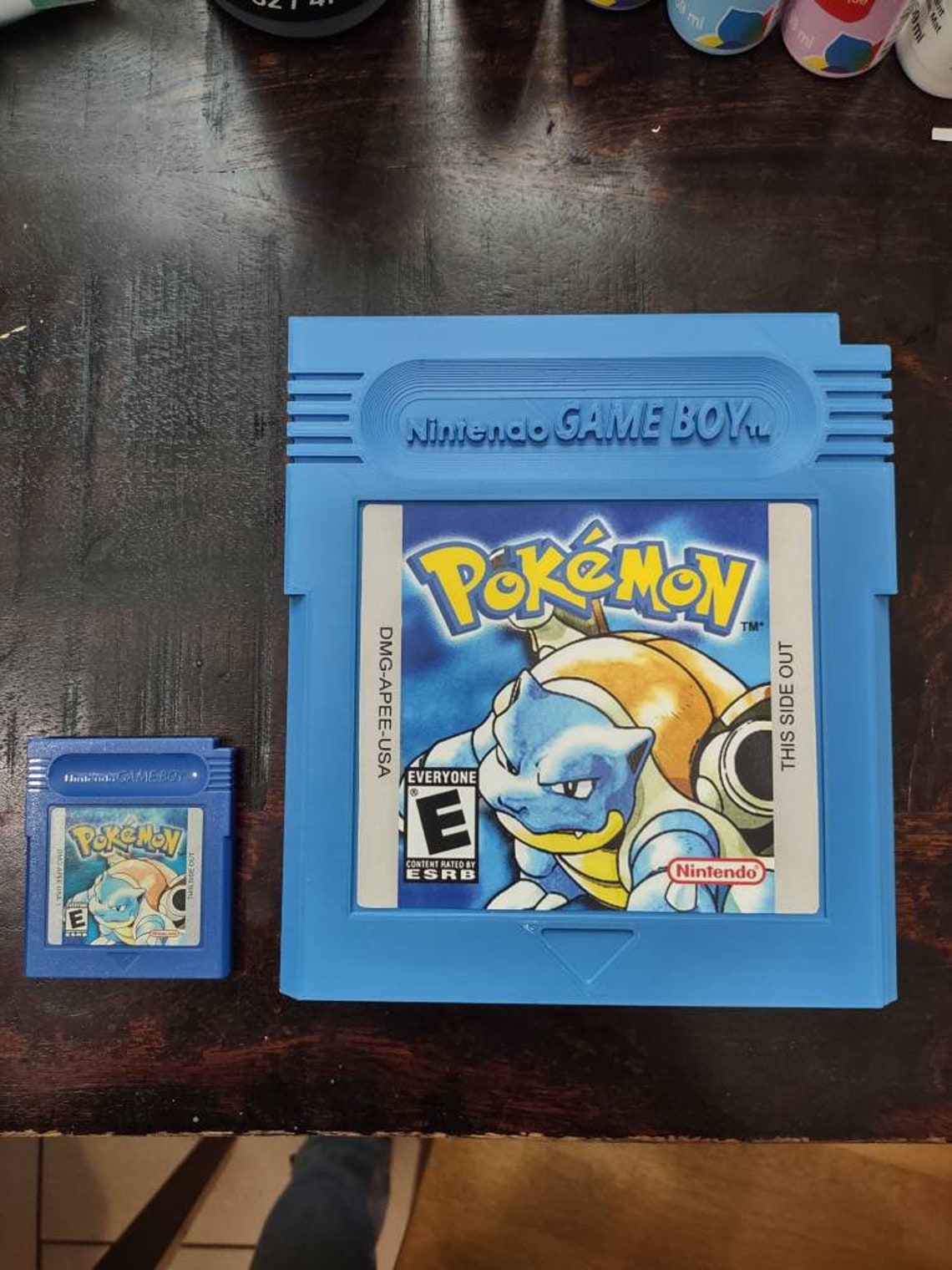 Giant Pokemon Blue Gameboy Cartridge 3D Print - Etsy