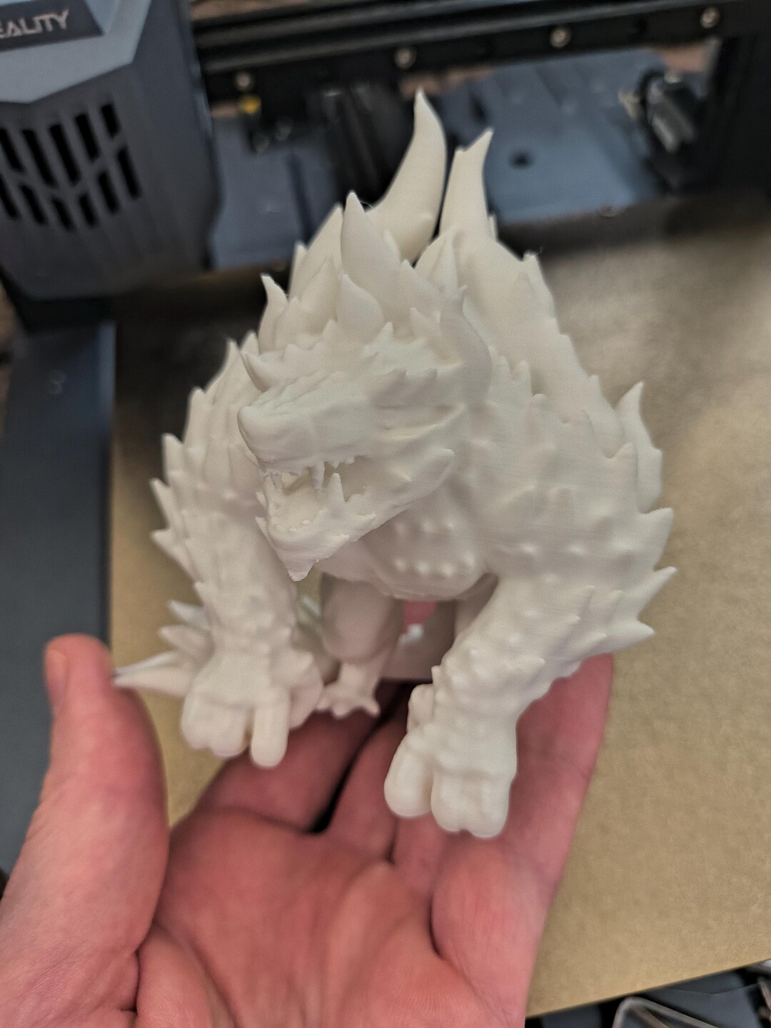 Monster Hunter Wilds - Ajarakan Paintable 3D Printed Figure - Etsy