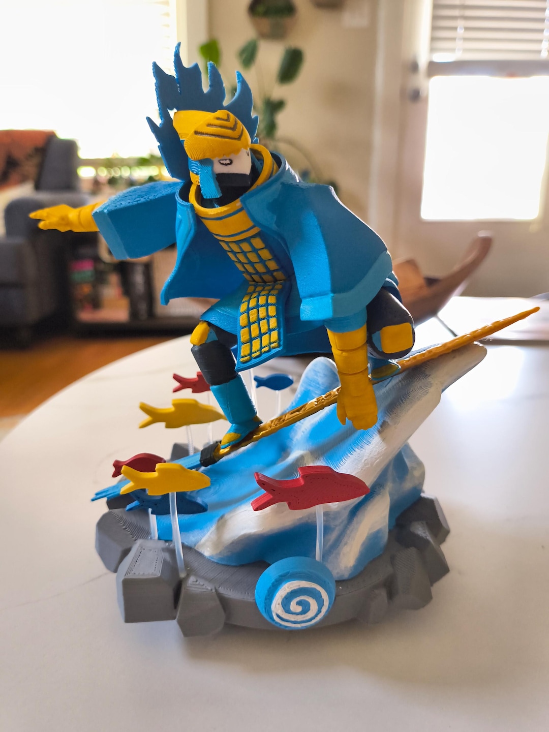 Sword of the Sea Wraith - 3D Printed Pre-painted Figure - Etsy