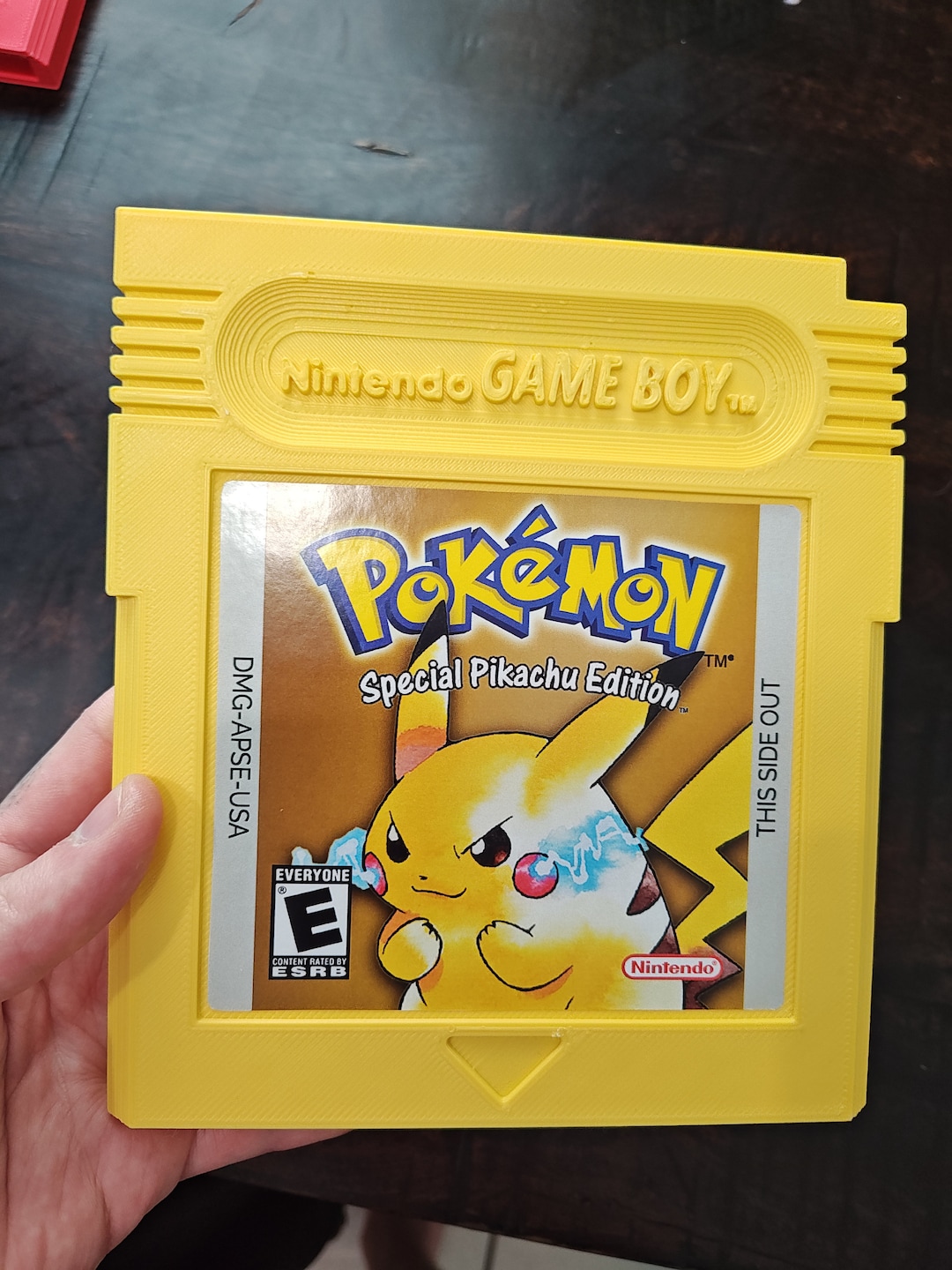 Giant Pokemon Yellow Gameboy Cartridge 3D Print - Etsy