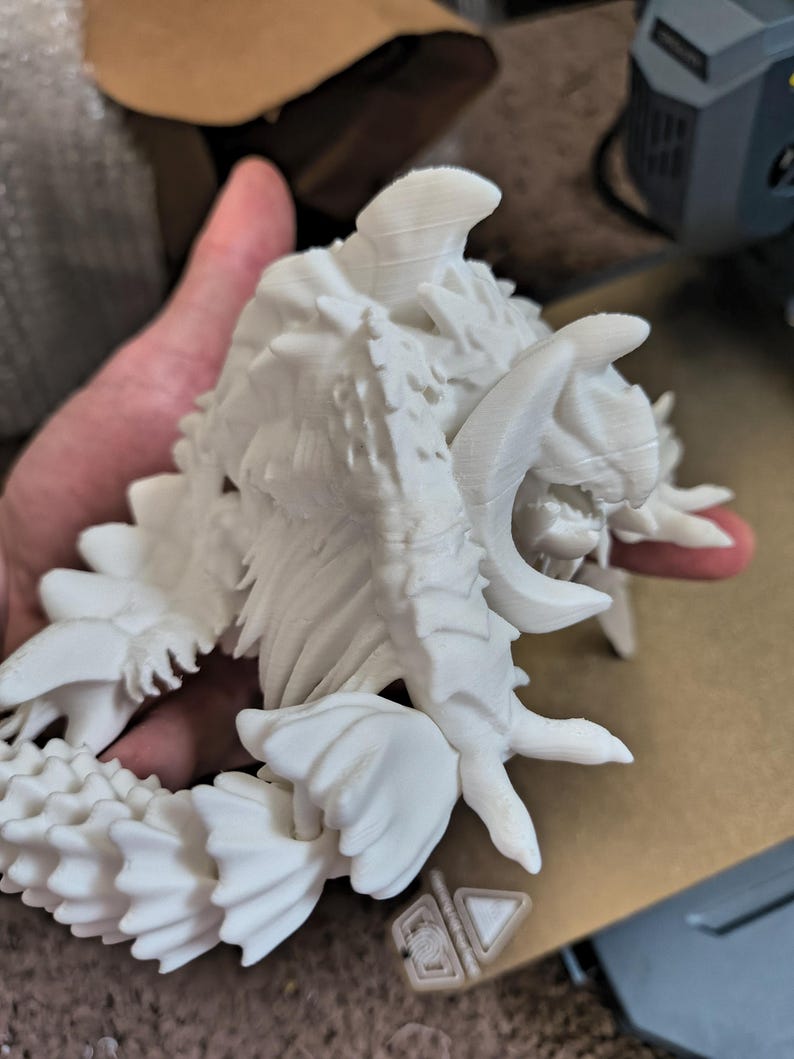 Monster Hunter Wilds - Arkveld Paintable Flexible 3D Printed Figure - Etsy