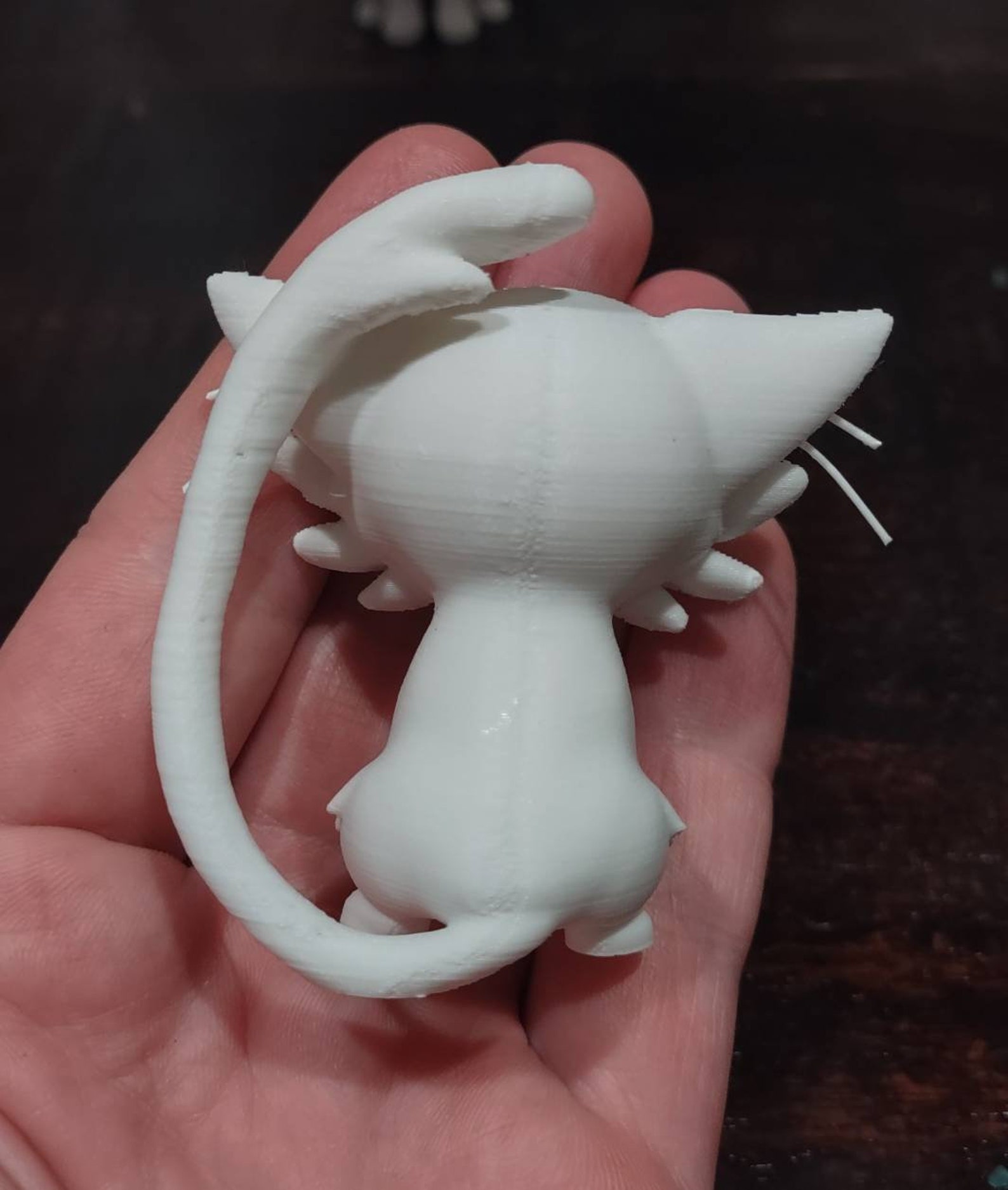 Suzume Daijin Gato sonriente Impresión 3D - Etsy México