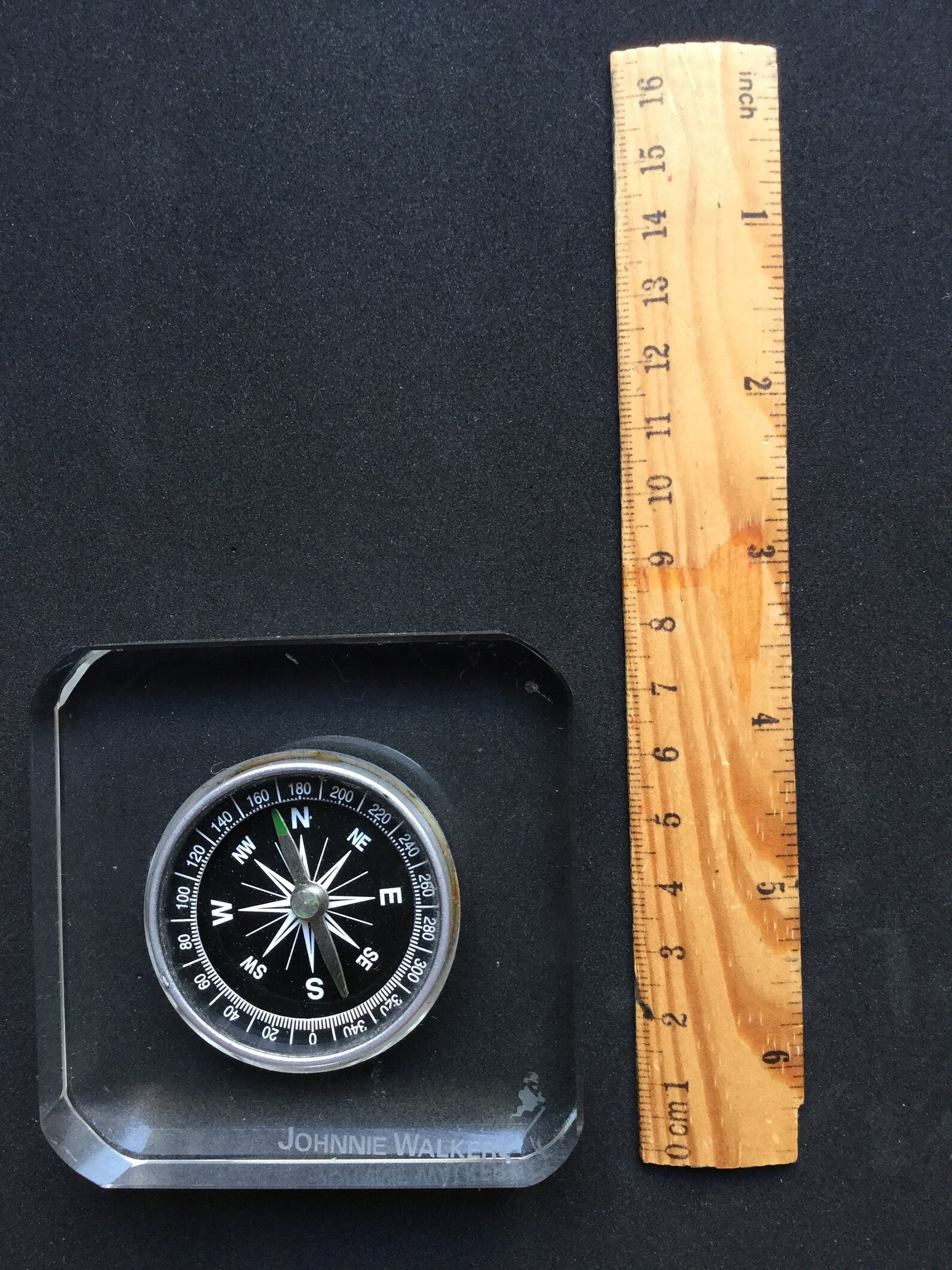 Vintage Compass Advertising Johnnie Walker Paperweight - Etsy