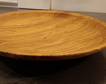 Handturned NH Ash Wooden Bowl Platter - Etsy