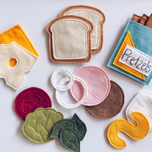 Felt Sandwich | Play Food Set | Build Your Own Sandwich |felt Food for ...