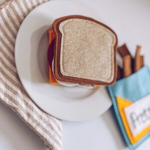 Felt Sandwich | Play Food Set | Build Your Own Sandwich |felt Food for ...