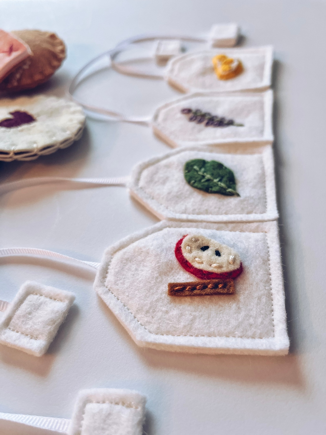 Tea Party Set Felt Tea Bags Childrens Tea Set Felt Food - Etsy