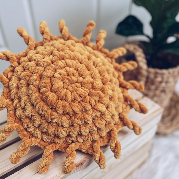 Sun Pillow - Etsy