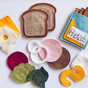 Felt Sandwich | Play Food Set | Build Your Own Sandwich |felt Food for ...