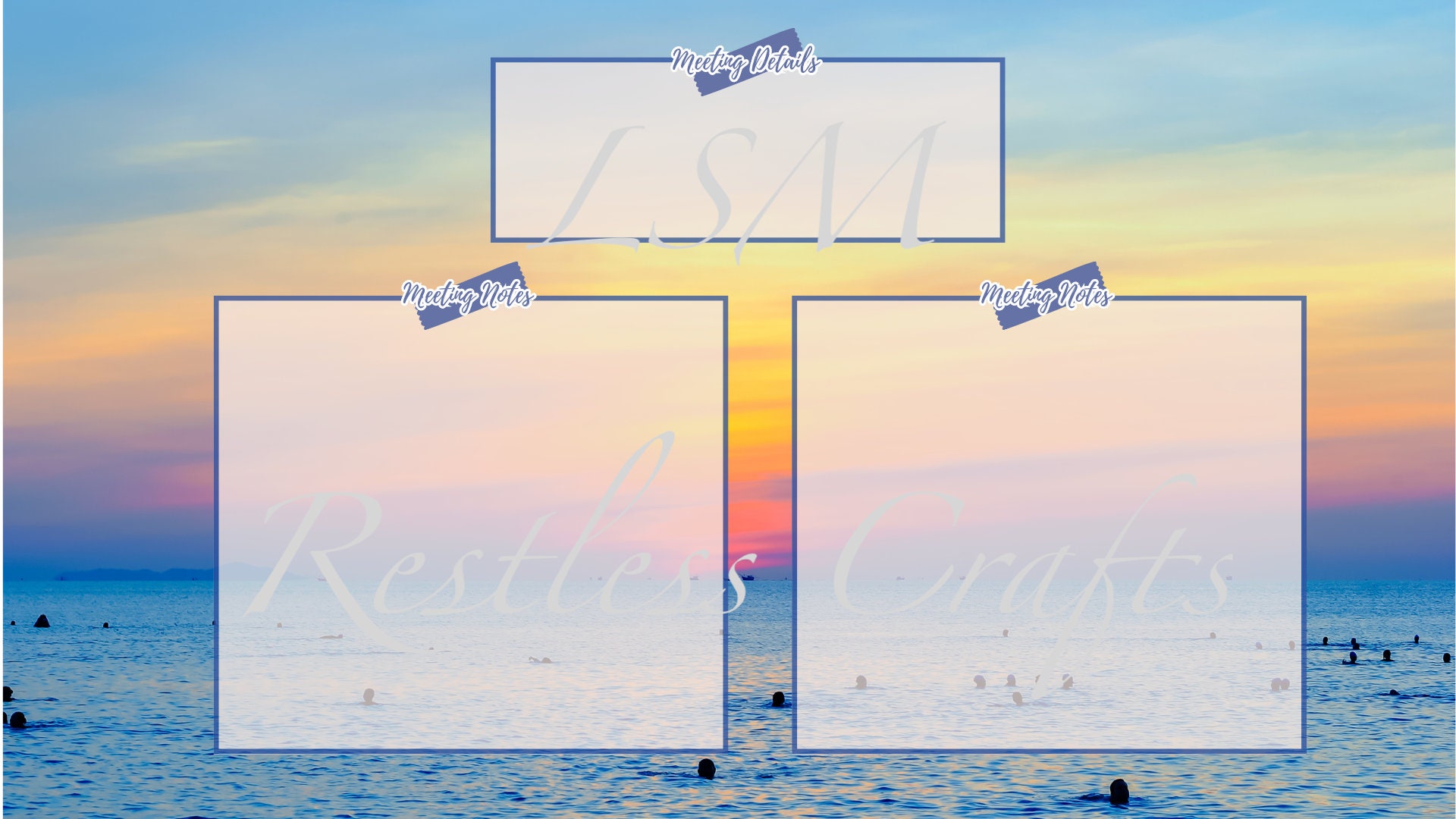 One Note Template- Beach Package - Etsy