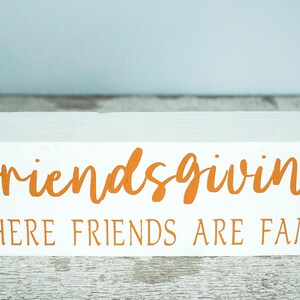 Friendsgiving Wooden Sign - Etsy