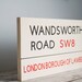 Customized London Street Sign - Etsy