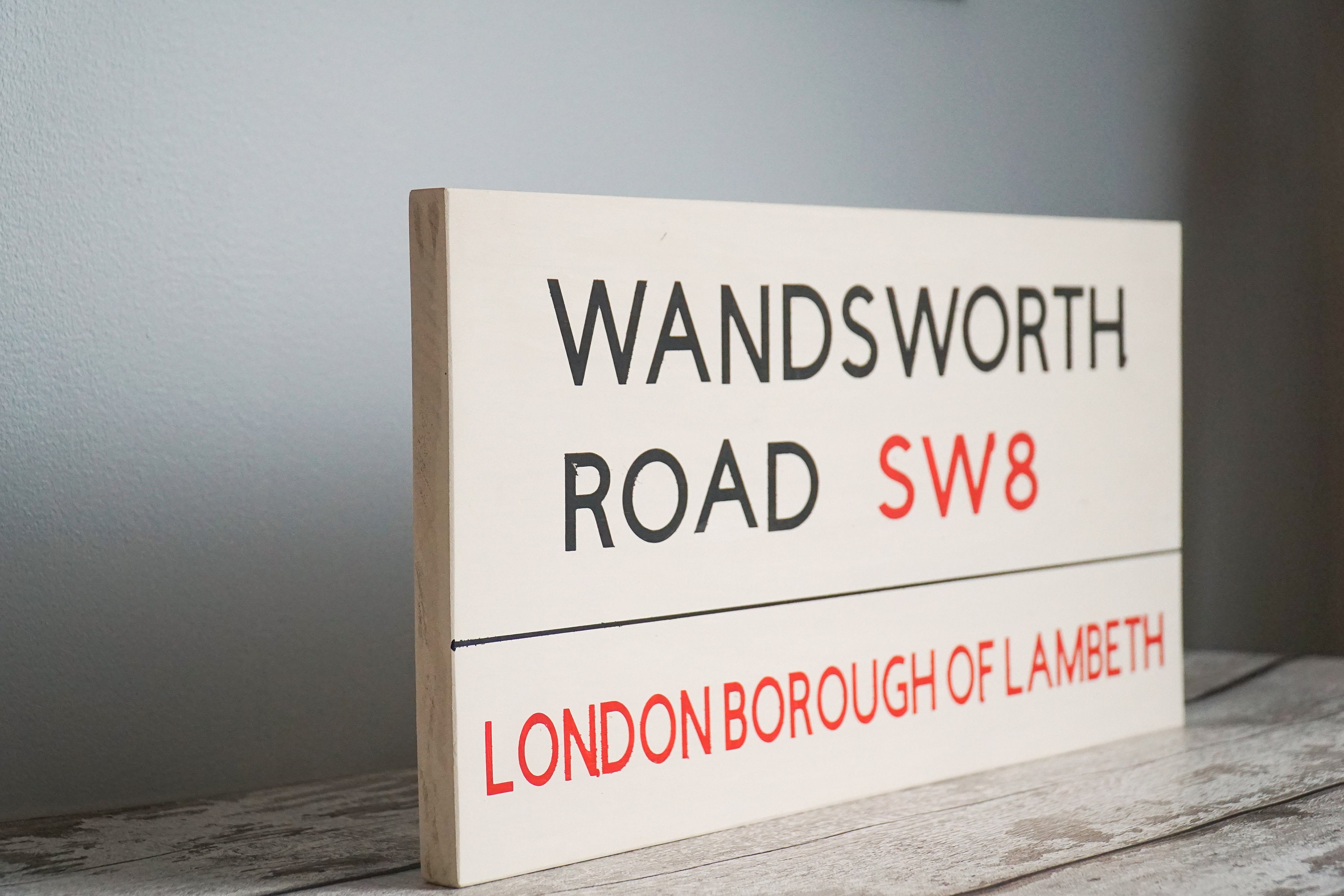Customized London Street Sign - Etsy