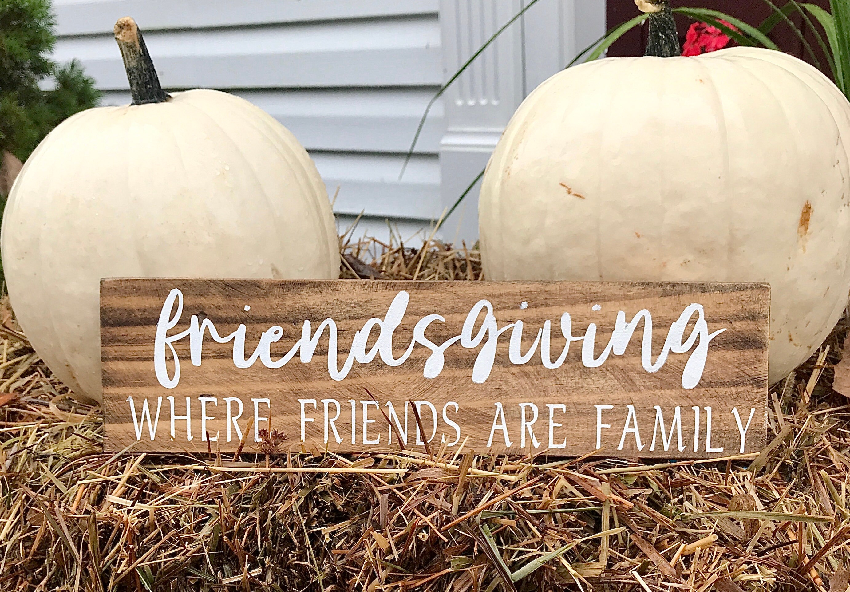 Friendsgiving Wooden Sign | Etsy