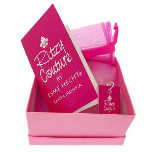 Ritzy Couture Two Turtle Doves Christmas Drop and Dangle Earrings ...