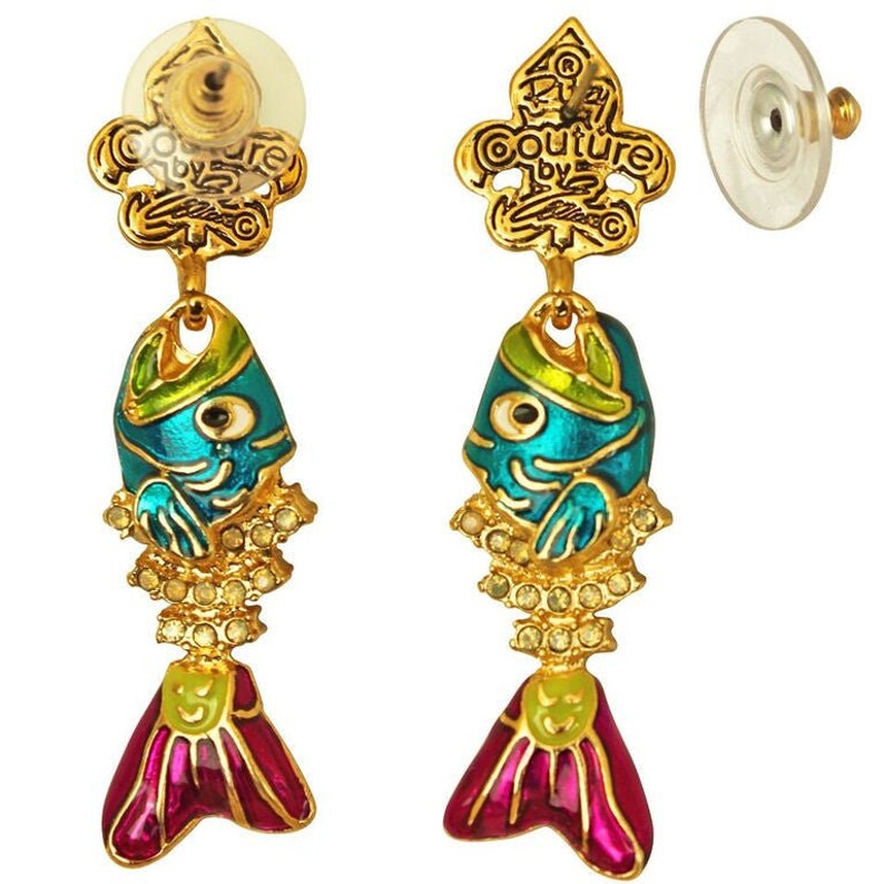 Ritzy Couture Unique Style Fish Sticks Fishbone Pave Crystal - Etsy