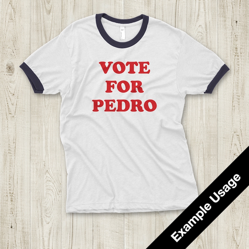 Napoleon Dynamite Vote for Pedro SVG Cut Files for Cricut - Etsy