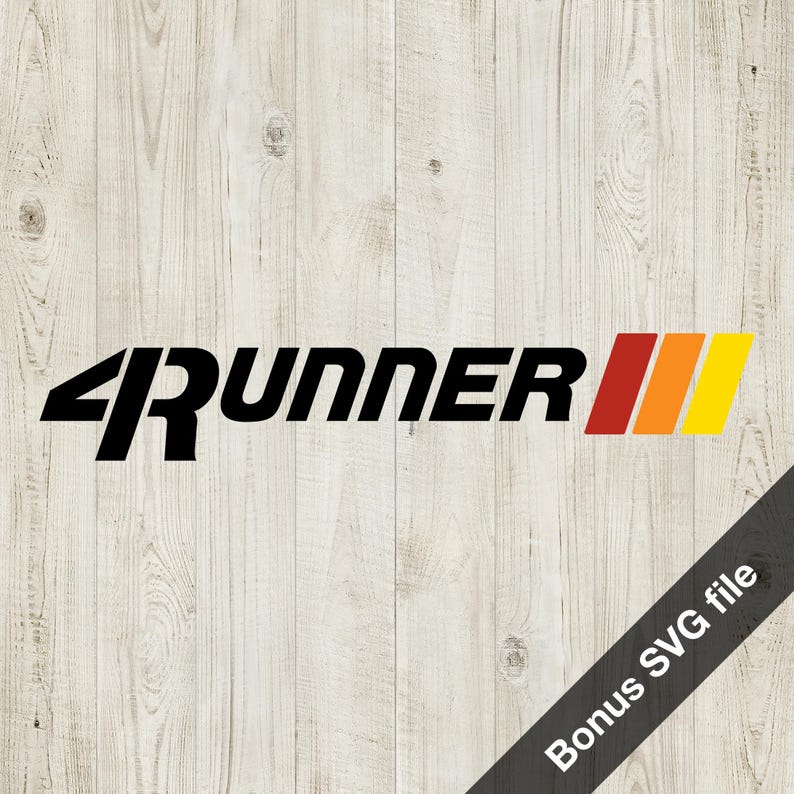 Vintage Toyota 4runner SVG – Cricut & Silhouette Cut Files (digital ...
