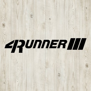 Vintage Toyota 4runner SVG - Cut Files for Cricut and Silhouette ...