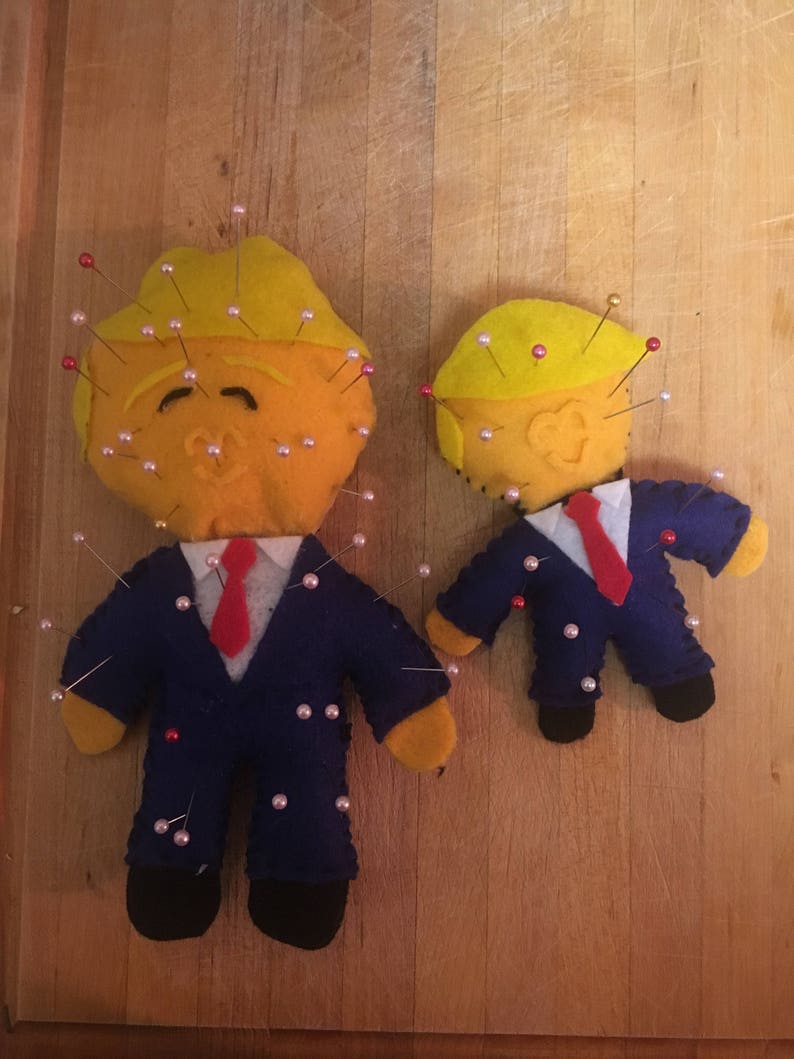 Mini Trump Voodoo Doll - Etsy